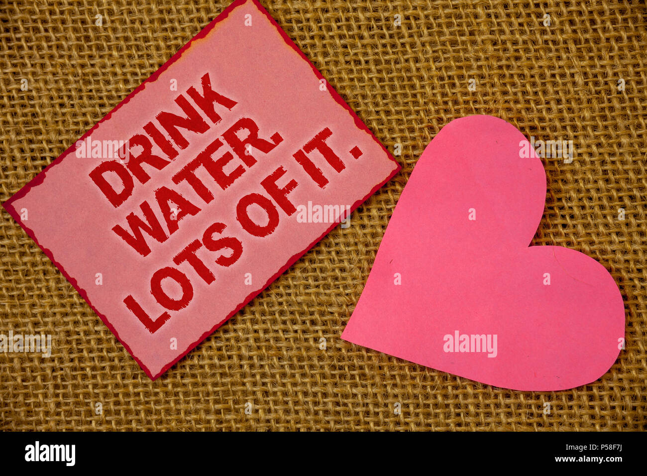 Writing note showing Drink Water. Lots Of It. Business photo showcasing ...