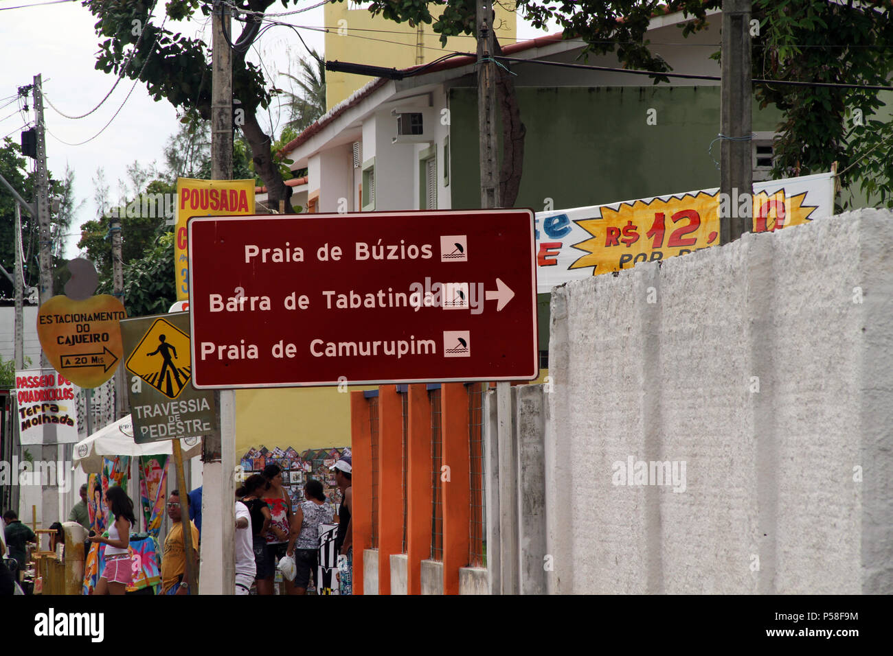 Barra de tabatinga beach hi-res stock photography and images - Alamy