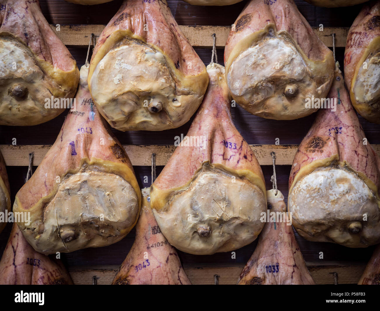 Pork curing process hi-res stock photography and images - Alamy