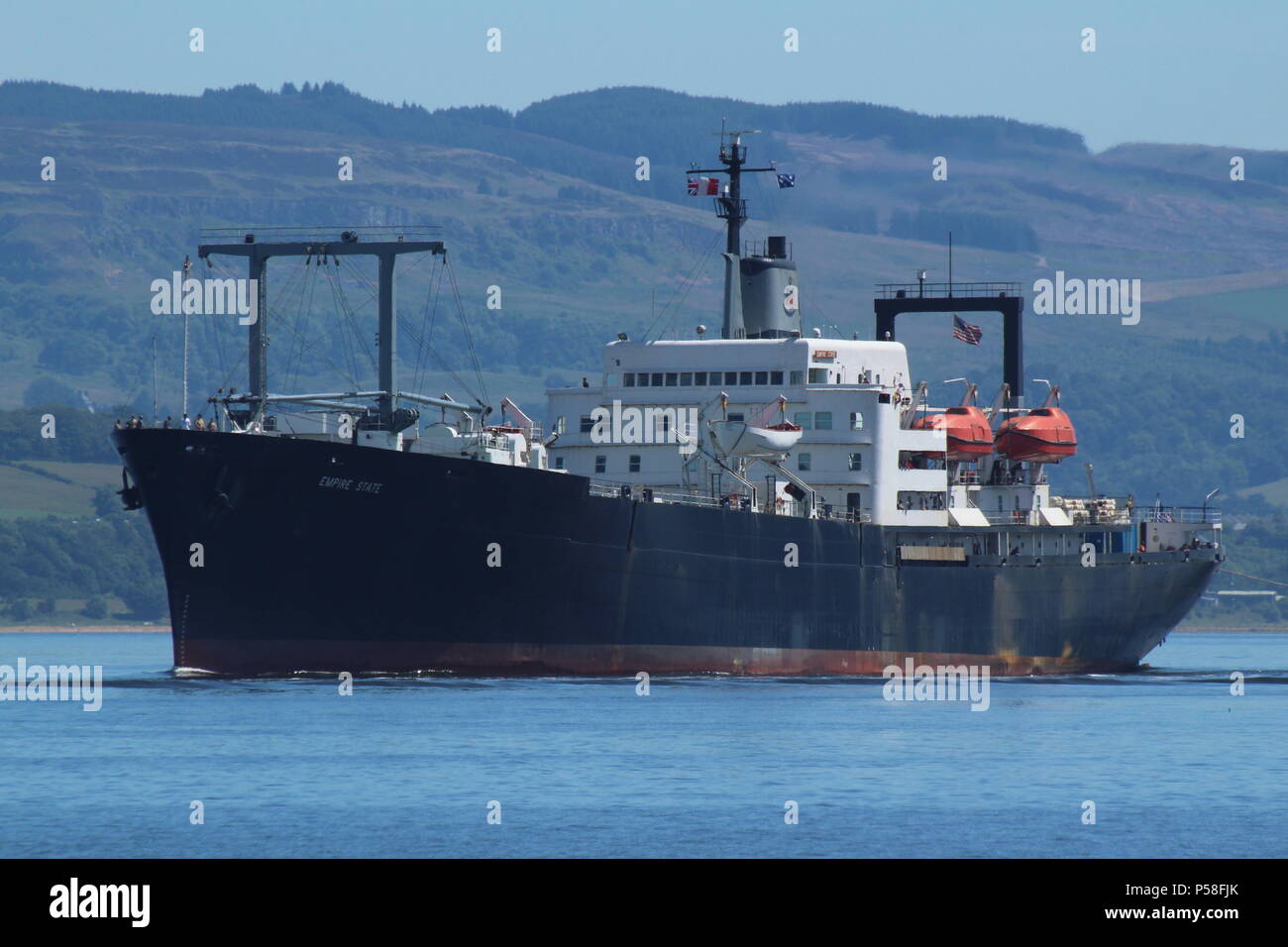 TS Empire State VI (T-AP-1001), a training vessel operated by the SUNY ...