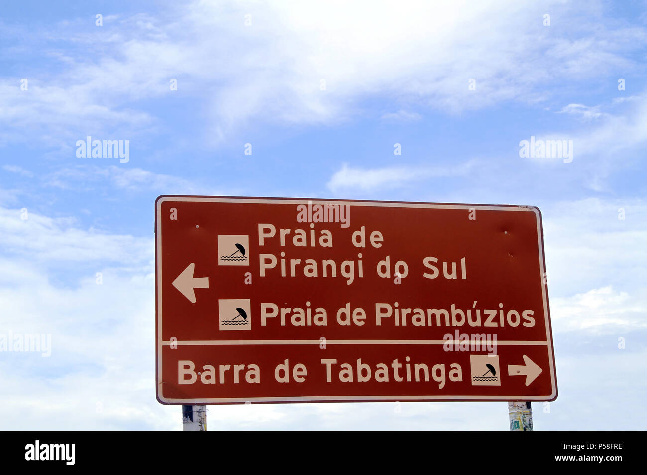 Barra de tabatinga beach hi-res stock photography and images - Alamy