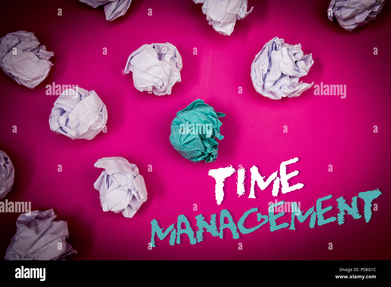 Text sign showing Time Management. Conceptual photo Schedule Planned ...