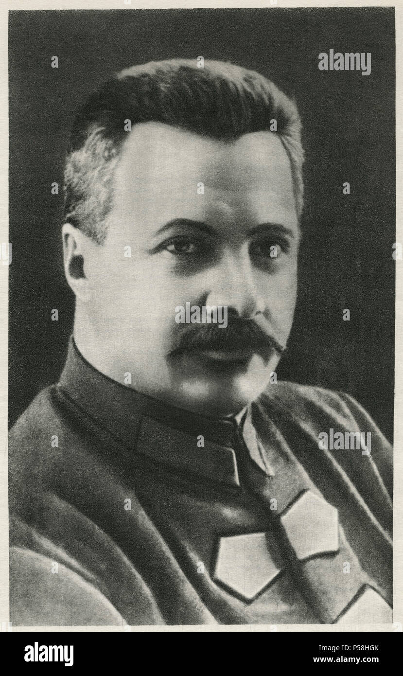 Mikhail Frunze (1885-1925), Bolshevik Leader during Russian Revolution ...