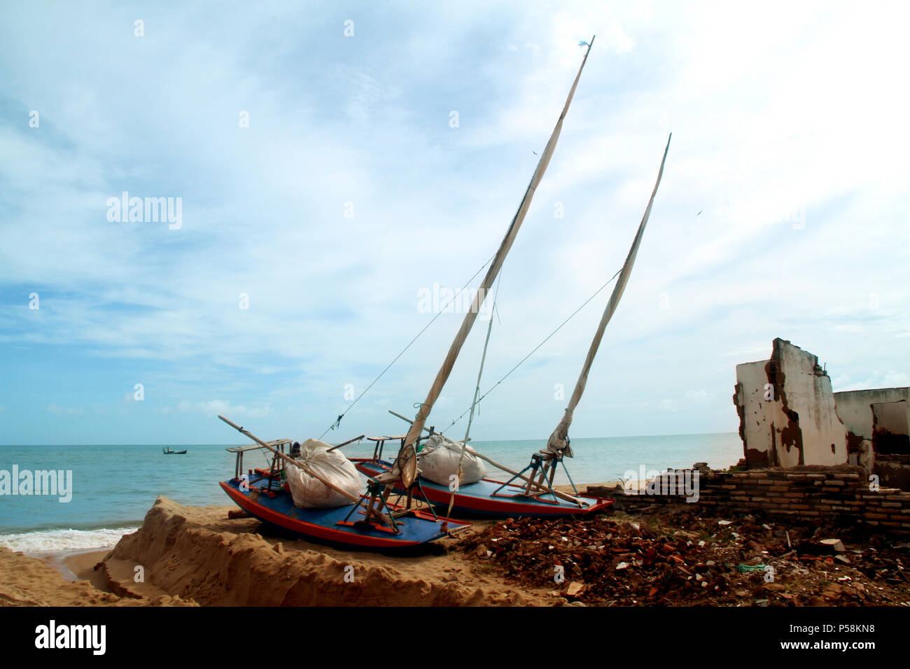 Pititinga beach, Rio do Fogo, Rio Grande do Norte, Brazil Stock Photo ...