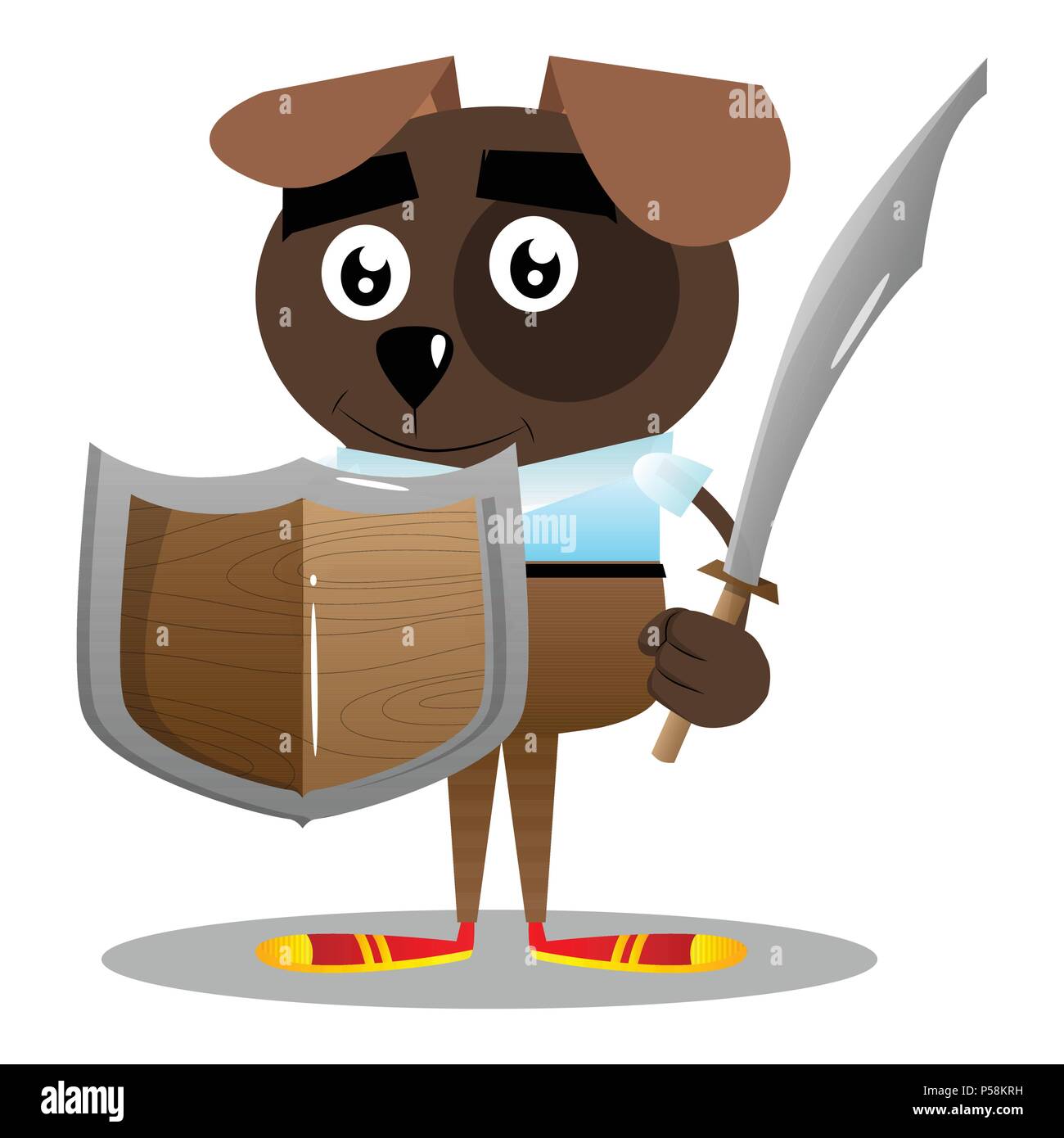 Medieval businessman cartoon Stock Vector Images - Alamy