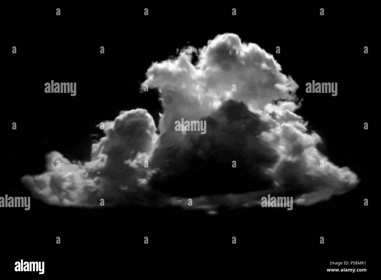 cumulus realistic cloud Stock Vector Image & Art - Alamy
