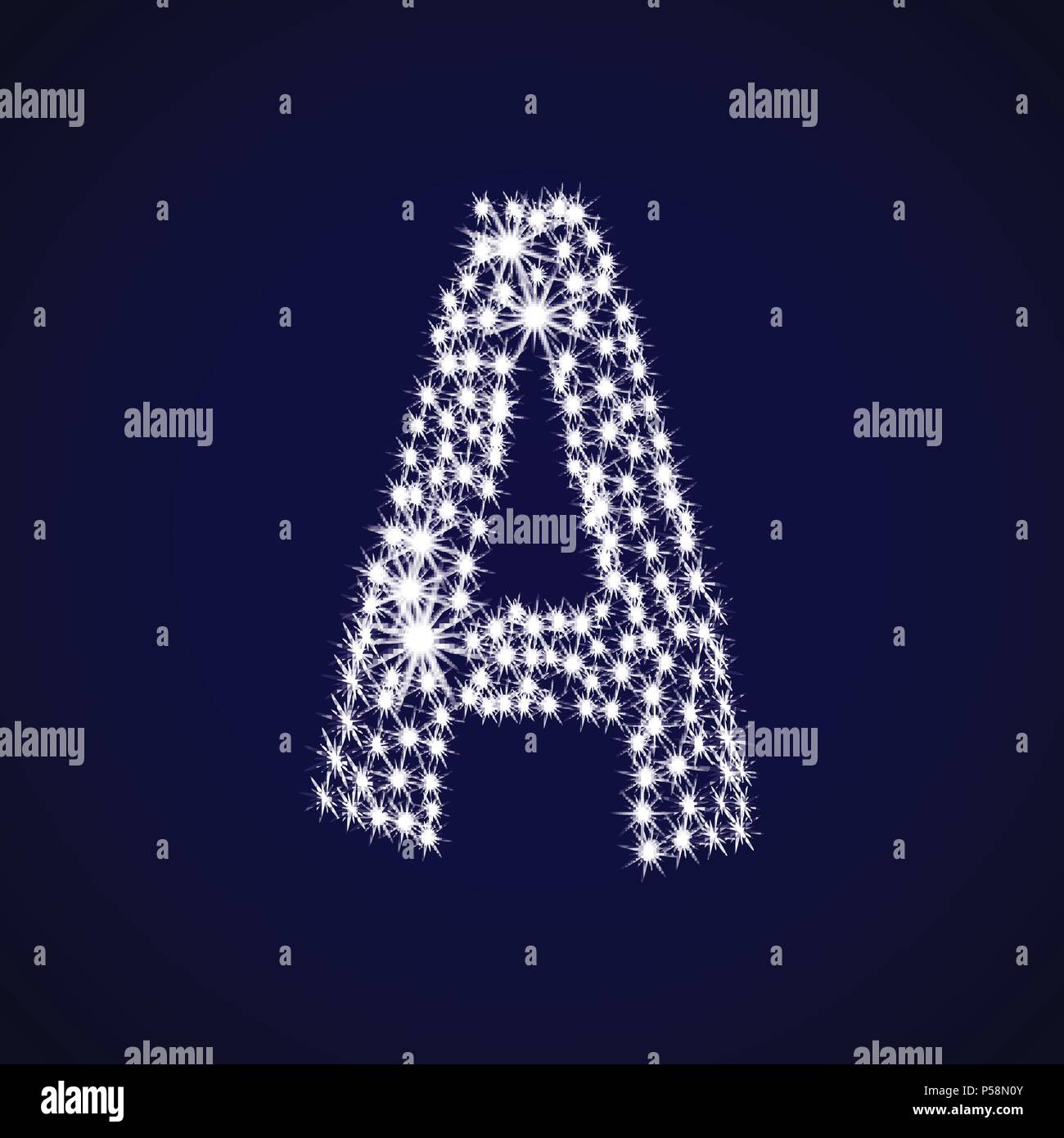 Letter of the alphabet A Stock Vector Image & Art - Alamy