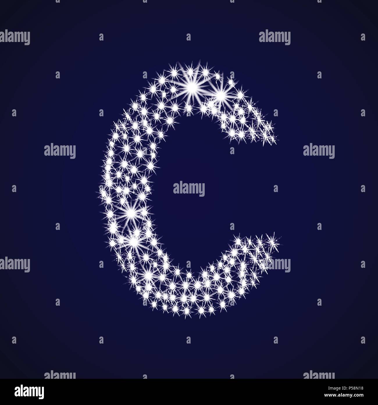 Letter of the alphabet C Stock Vector Image & Art - Alamy