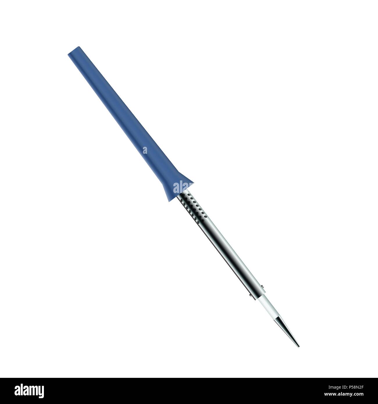 Soldering iron vector illustration Stock Vector Image & Art - Alamy