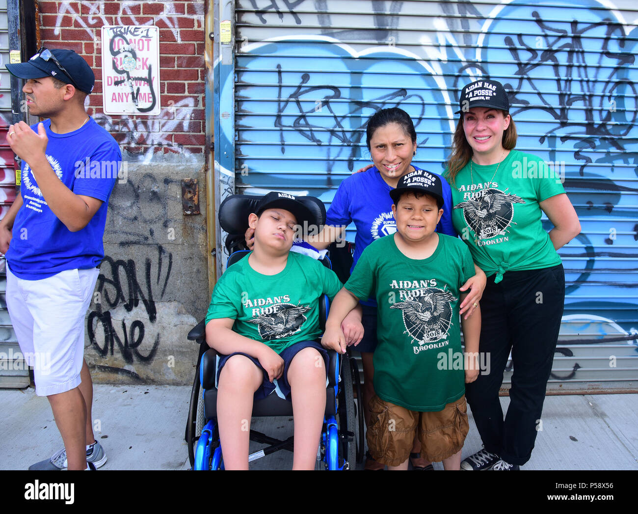 Rojas family with foundation founder, Elisa Seeger. Brandon Rojas ...