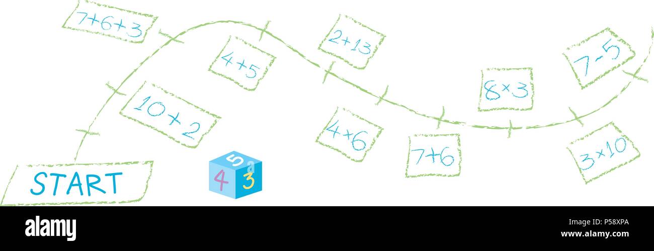 Multiplication and division Stock Vector Images - Alamy