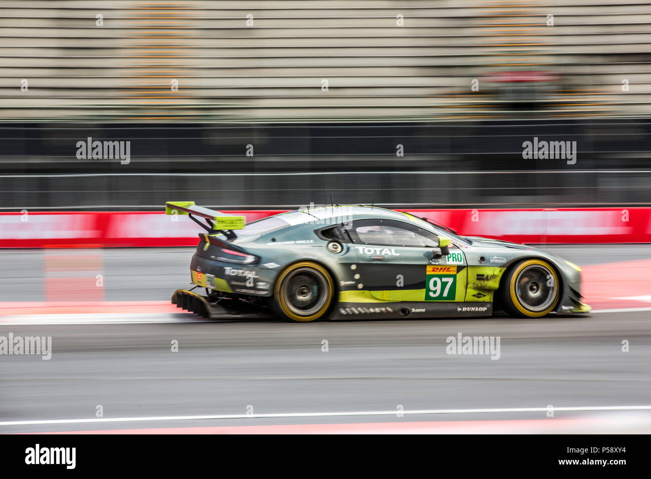 Mexico City, Mexico – September 01, 2017: Autodromo Hermanos Rodriguez ...