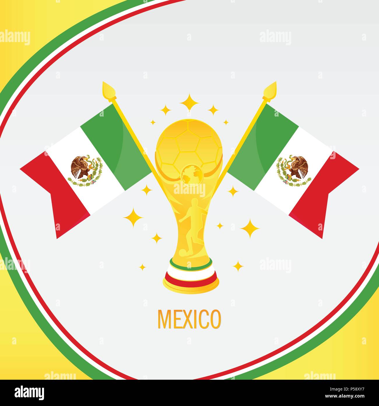 World cup mexico Stock Vector Images - Alamy