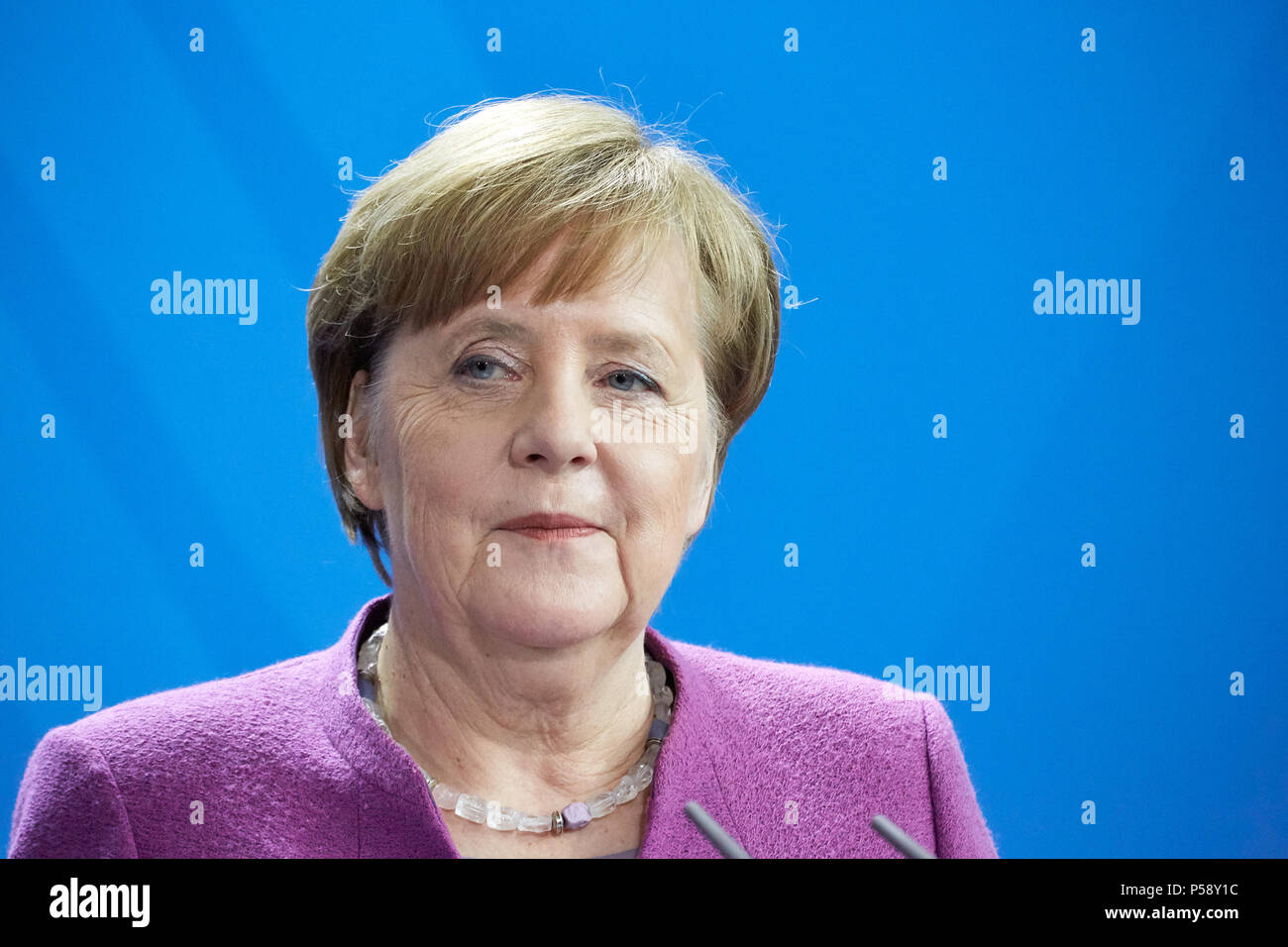 Berlin, Germany - Chancellor Angela Merkel Stock Photo - Alamy