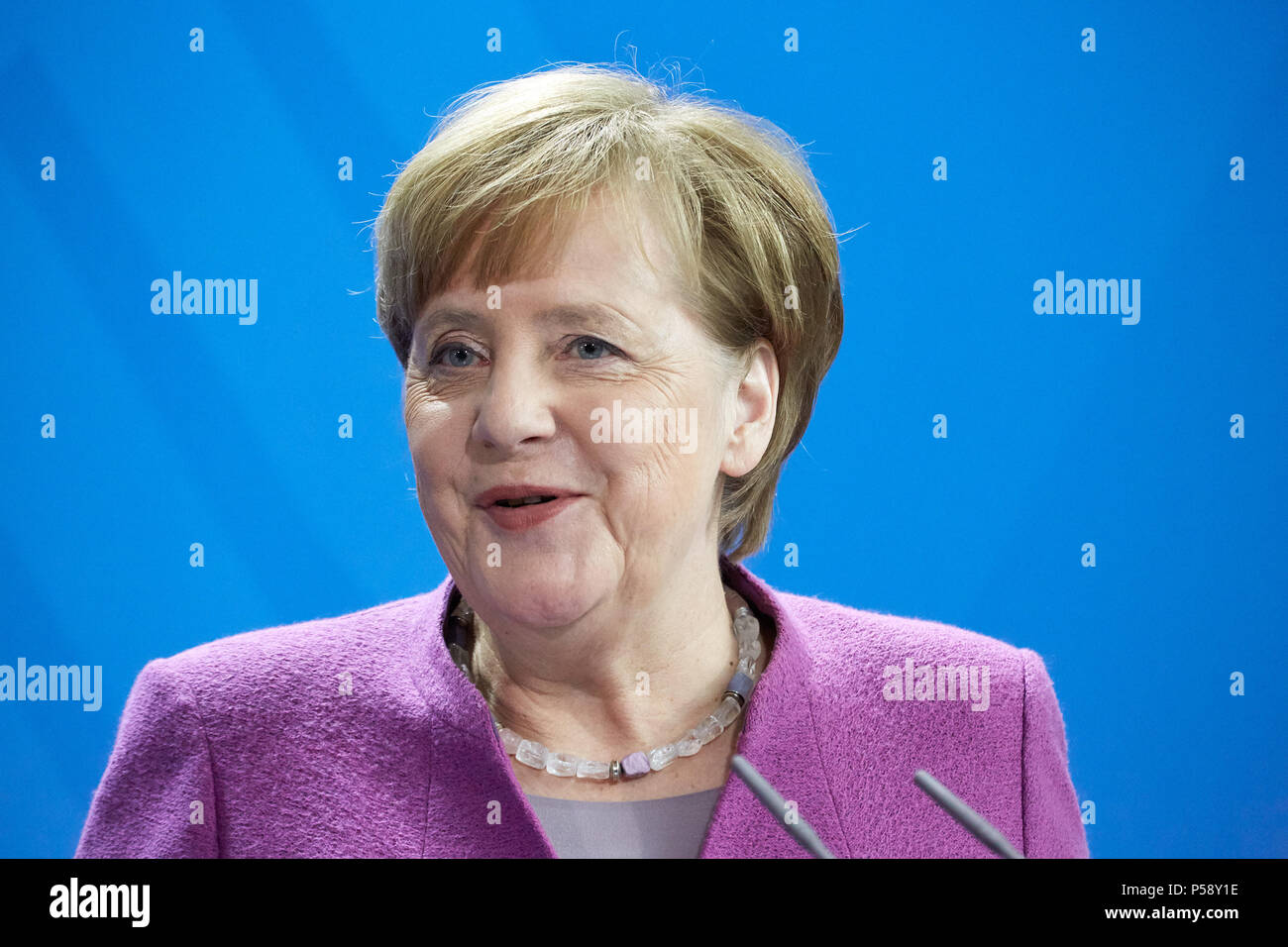 Berlin, Germany - Chancellor Angela Merkel Stock Photo - Alamy