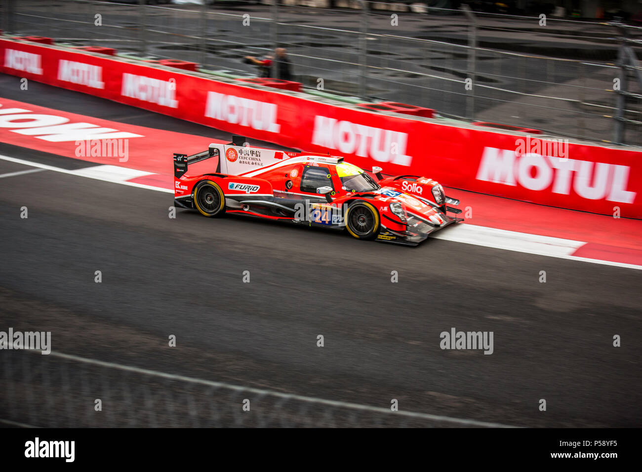 Mexico City, Mexico – September 01, 2017: Autodromo Hermanos Rodriguez ...