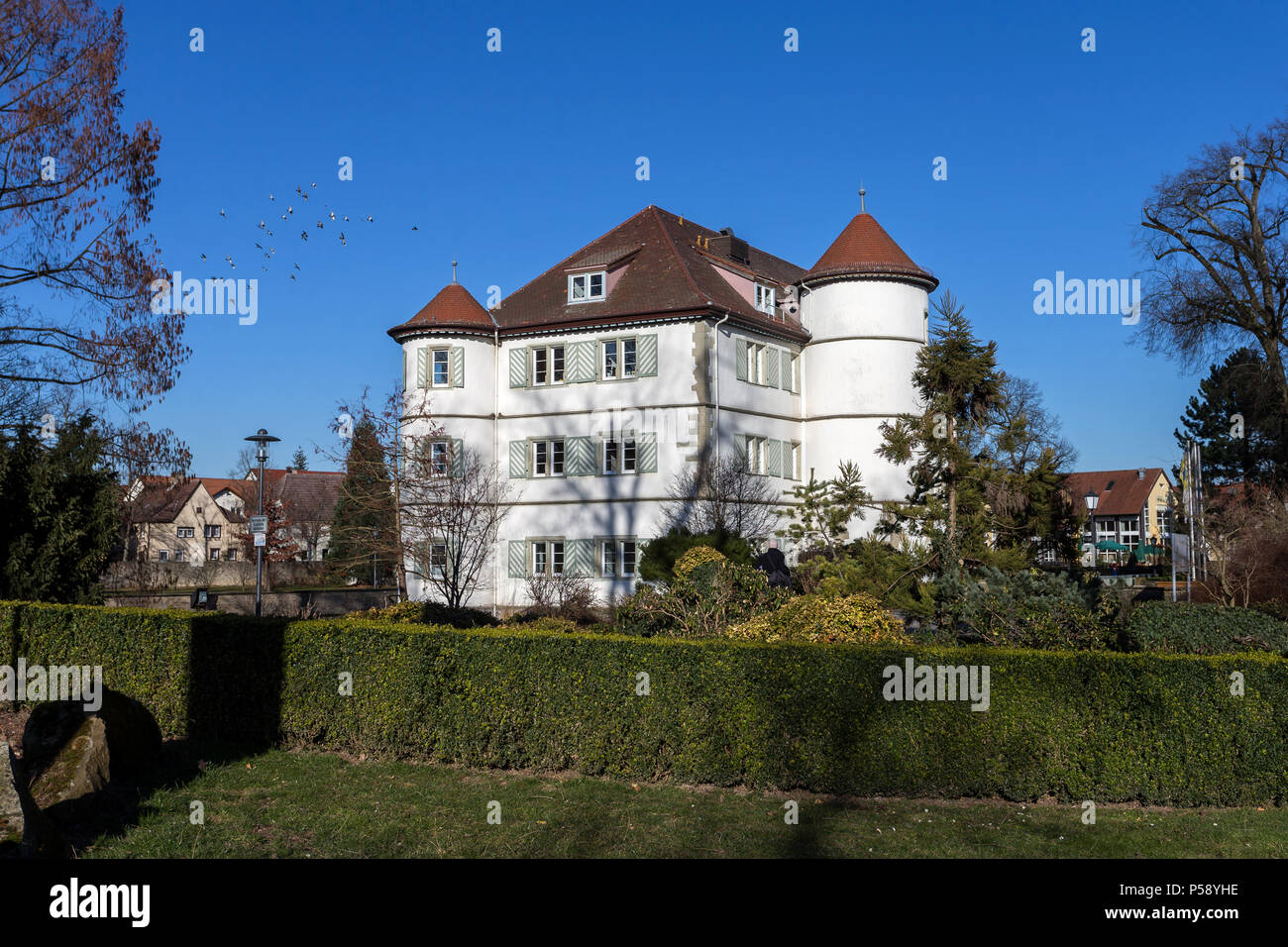 water castle in Bad Rappenau, Germany Stock Photo - Alamy