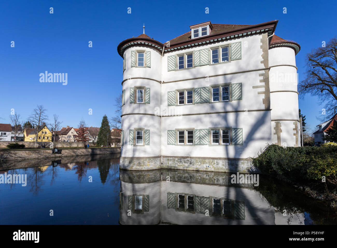 water castle in Bad Rappenau, Germany Stock Photo - Alamy