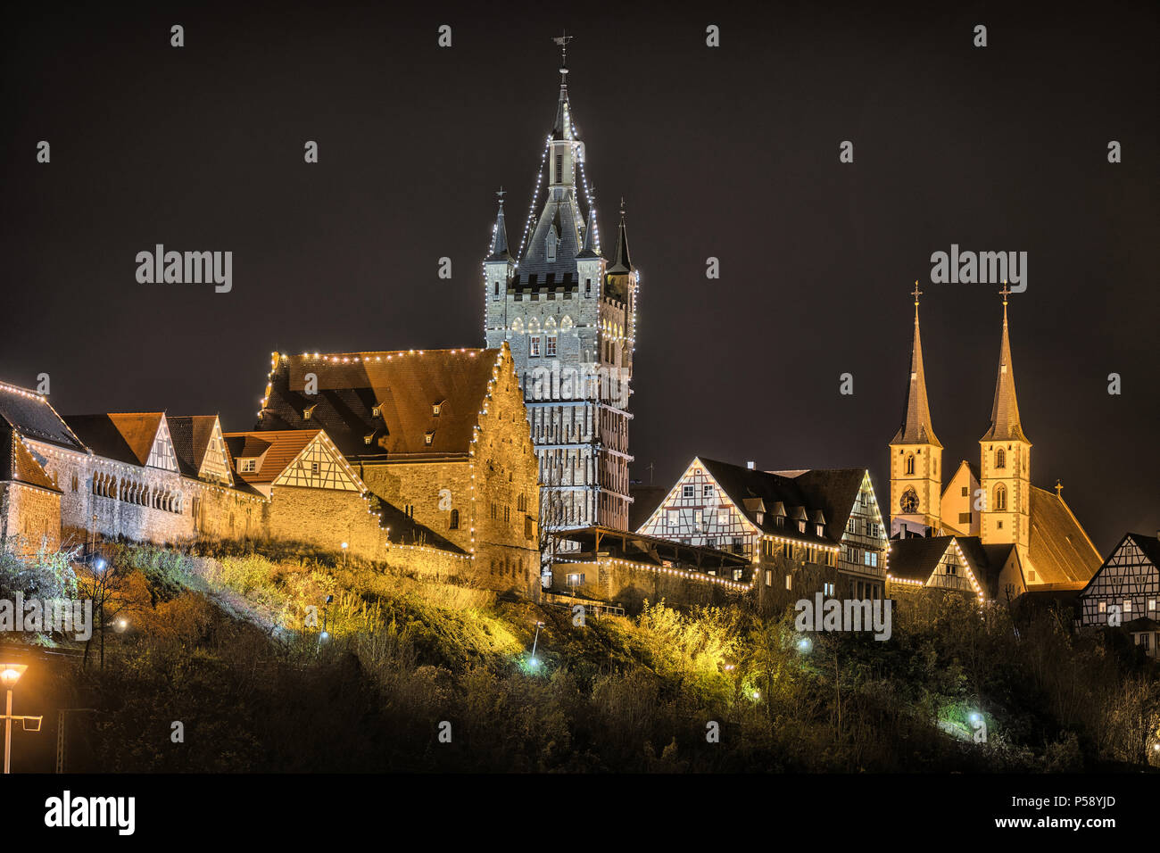 Medieval town bad wimpfen hi-res stock photography and images - Alamy
