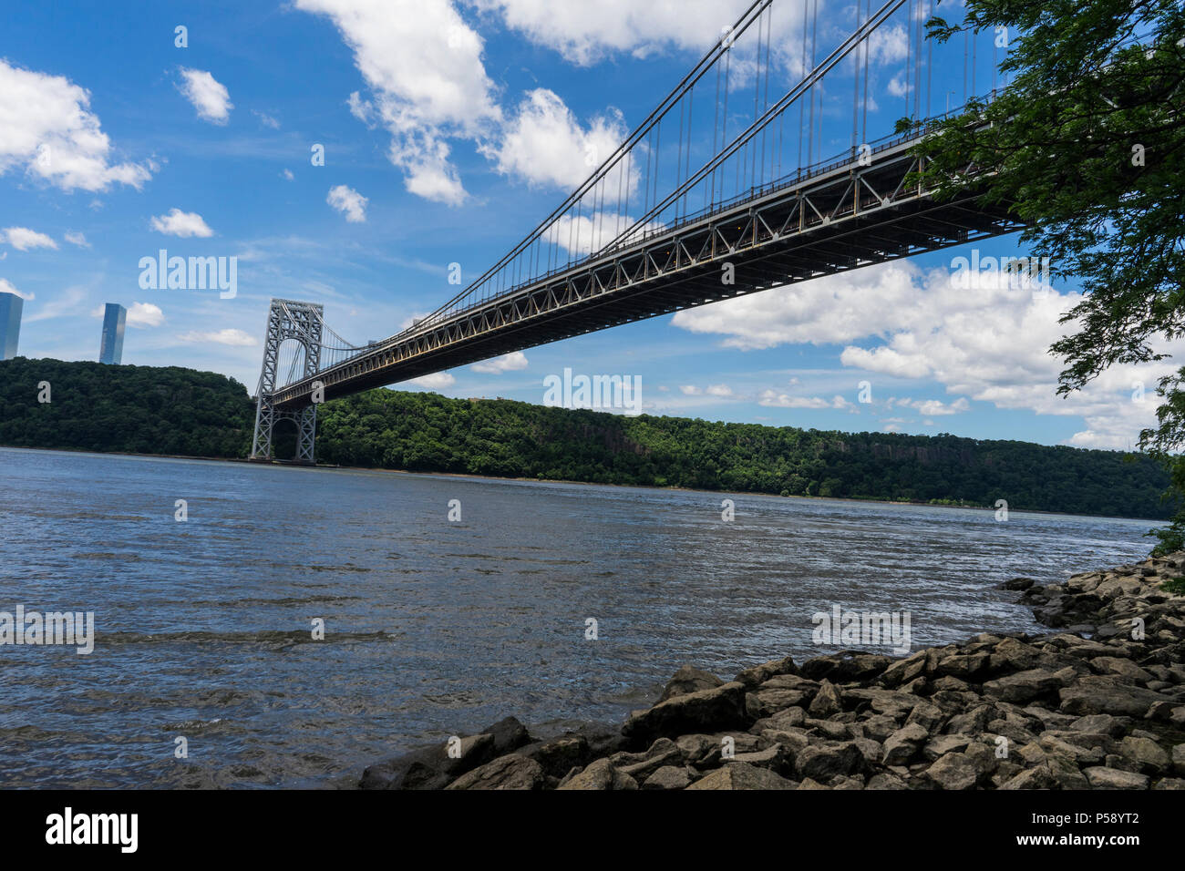George Washington Bridge Stock Photo - Alamy