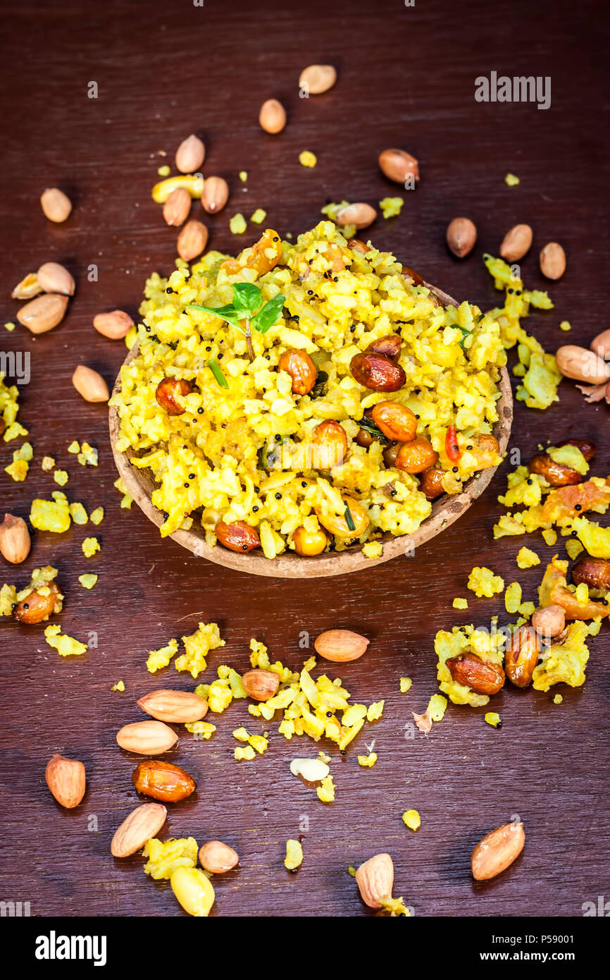 Kanda poha hi-res stock photography and images - Alamy