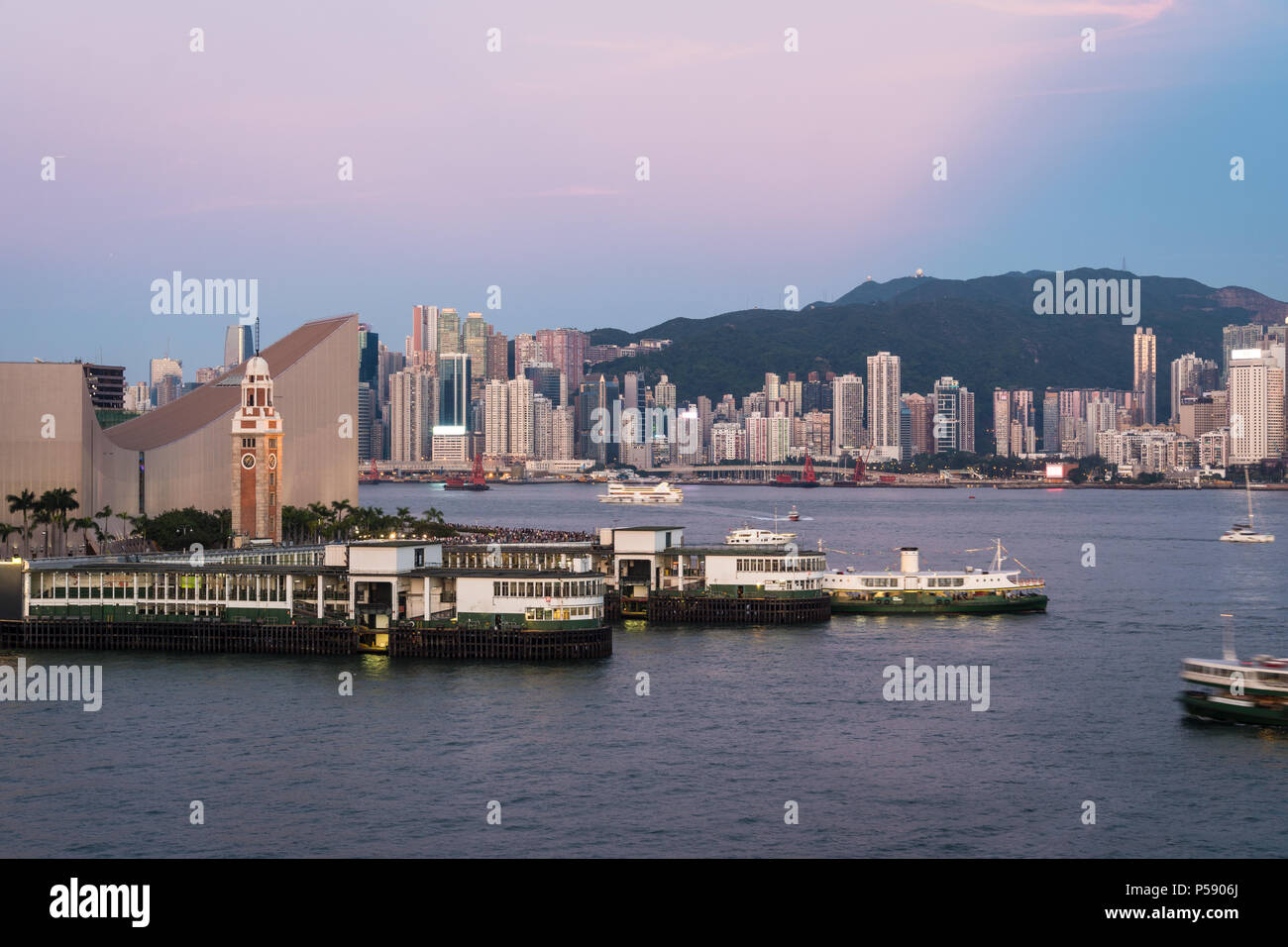 Kowloon east skyline hi-res stock photography and images - Alamy