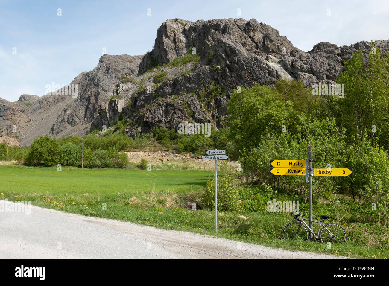 Cycling in leka hi-res stock photography and images - Alamy