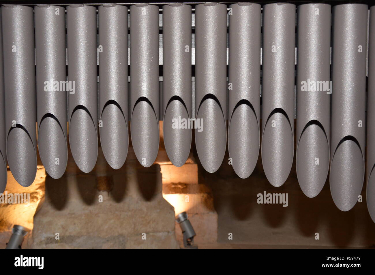 Zoom on a modern Xylophone Stock Photo - Alamy