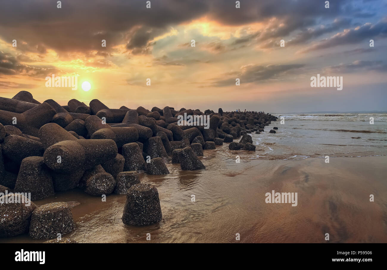 Sea beach of digha hi-res stock photography and images - Alamy
