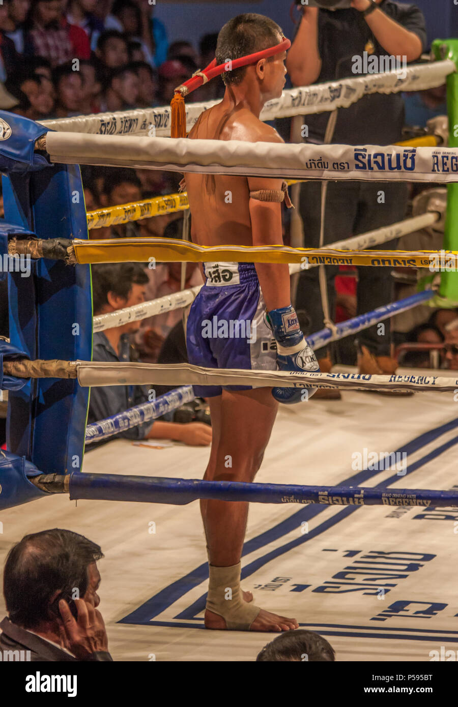 Bangkok, Thailand - thai people are famous for the Muay thai fighting ...