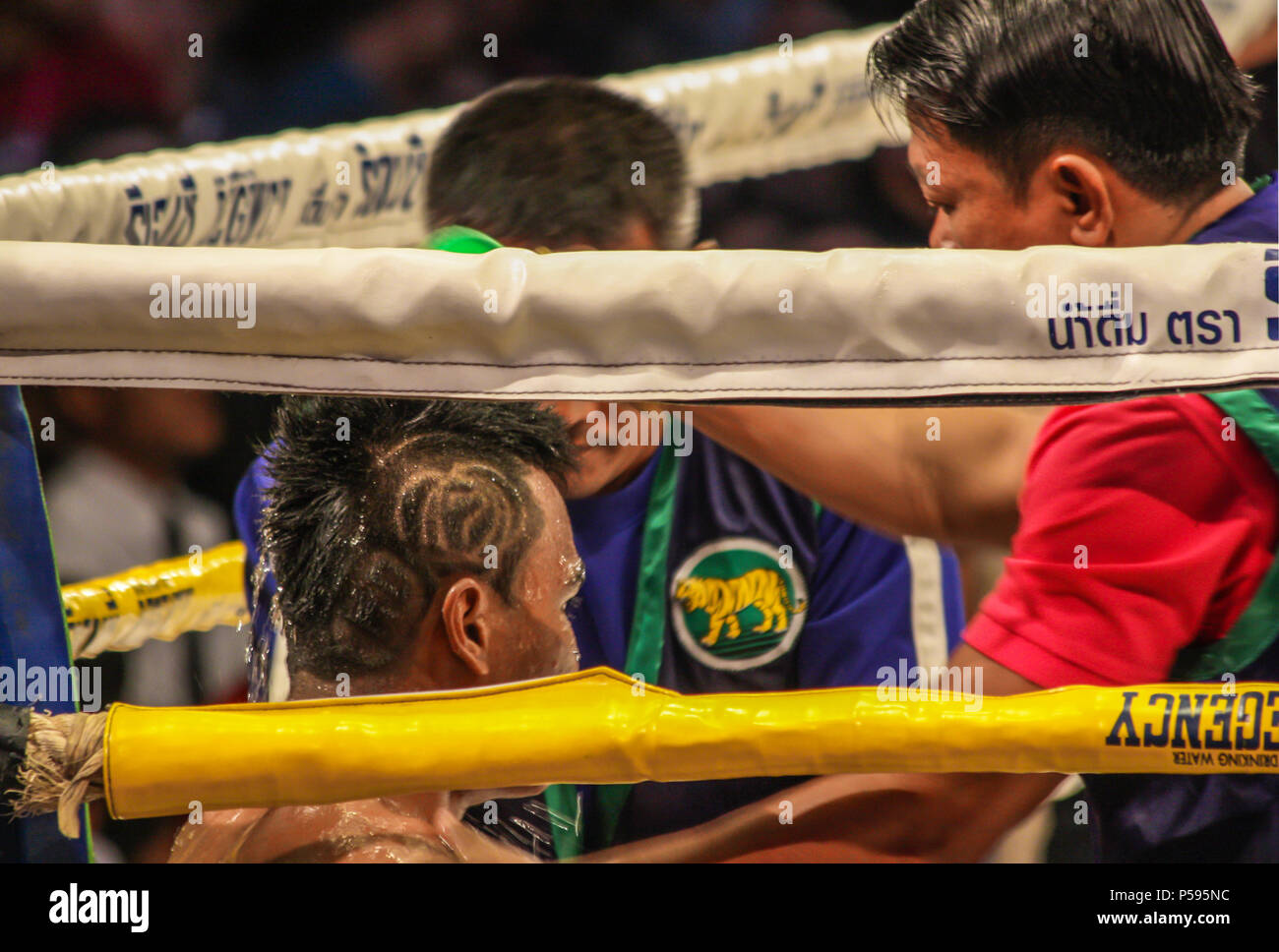 Bangkok, Thailand - thai people are famous for the Muay thai fighting ...