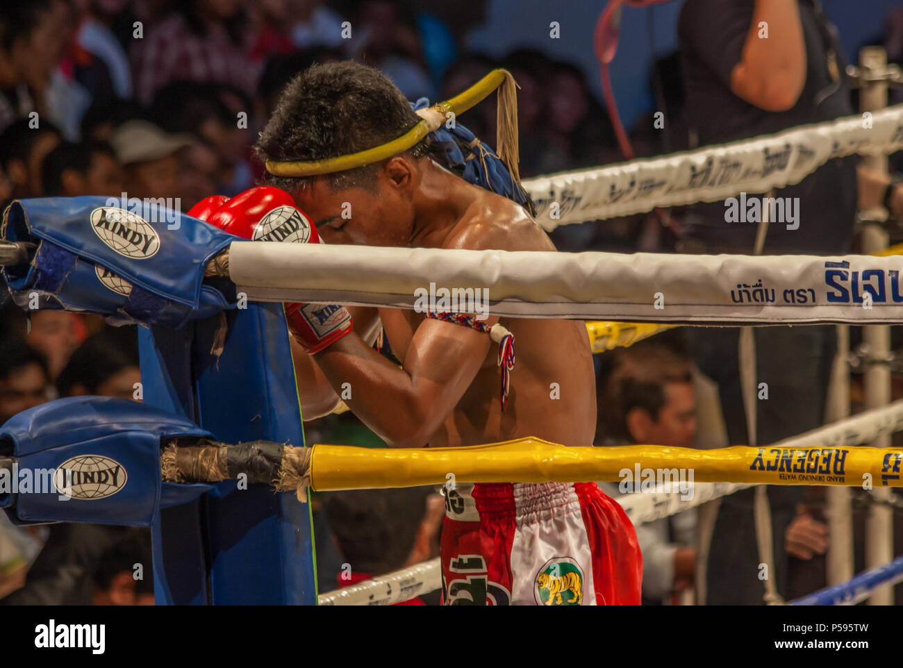 Bangkok, Thailand - thai people are famous for the Muay thai fighting ...