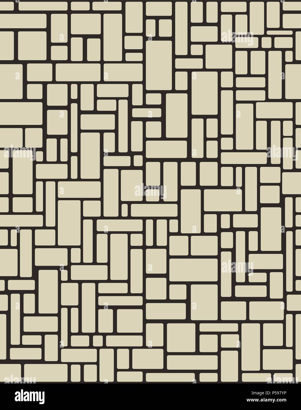 brick wall seamless. Vector illustration background Stock Vector Image ...