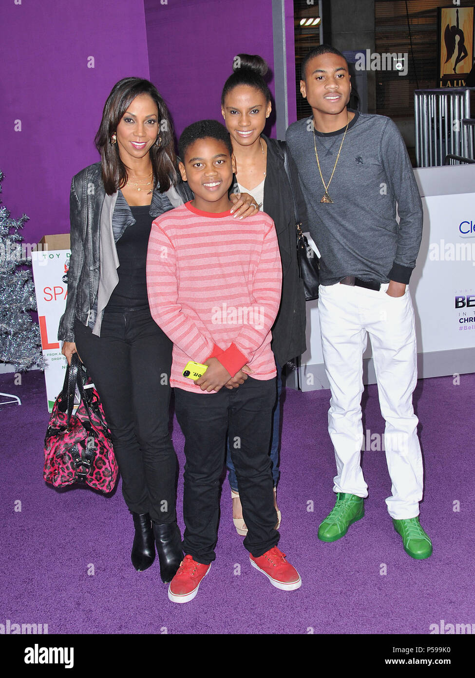 Holly robinson peete family los hi-res stock photography and images - Alamy
