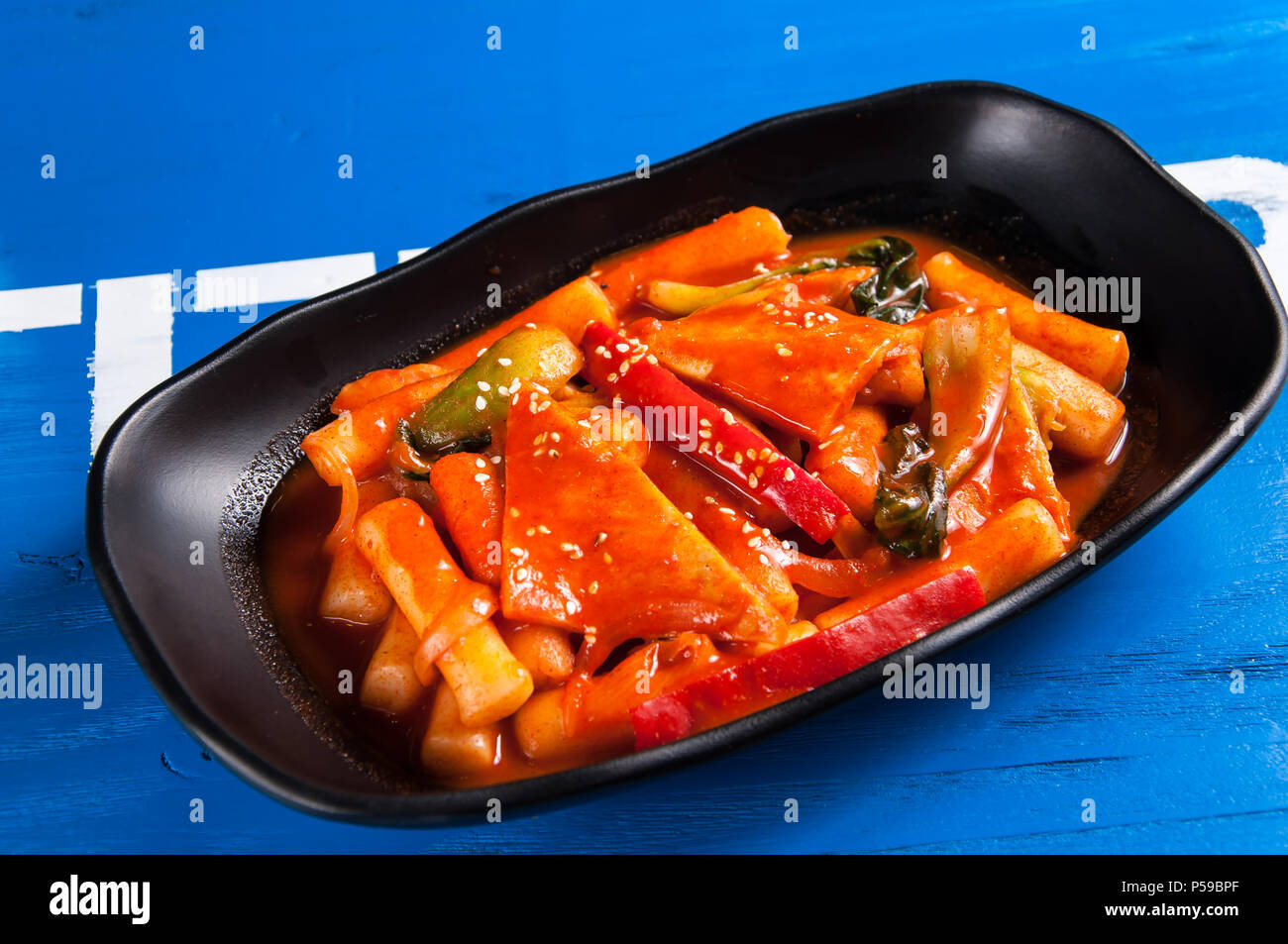Tteokbokki topokki hi-res stock photography and images - Alamy
