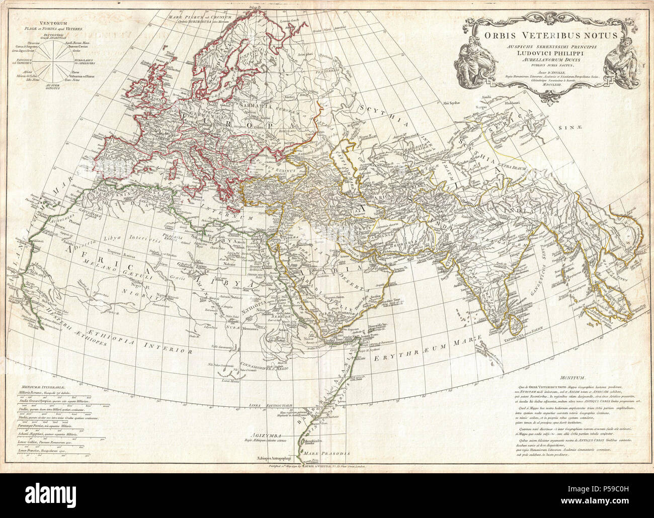Anville map hi-res stock photography and images - Alamy