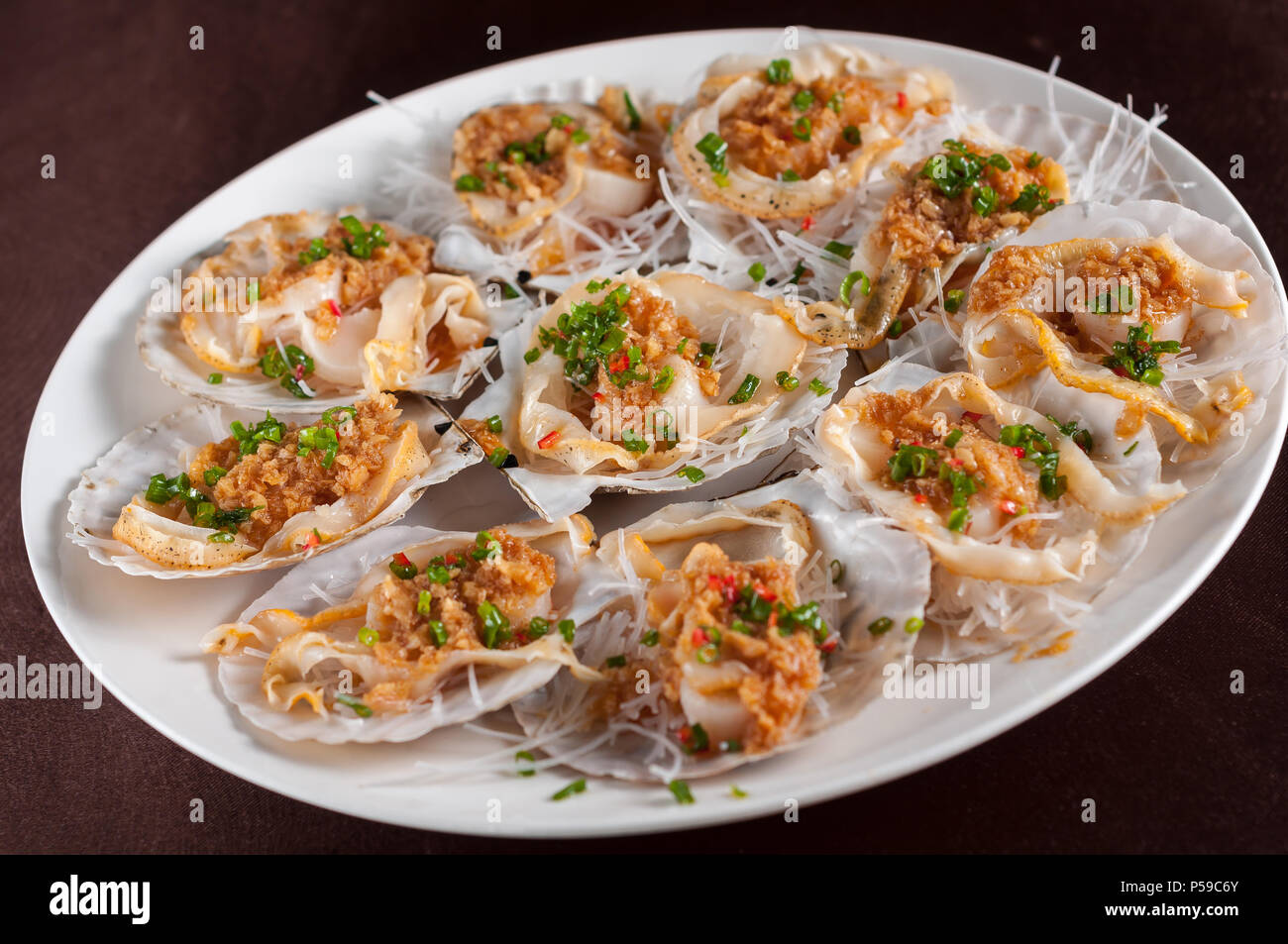 Shell fans hi-res stock photography and images - Alamy