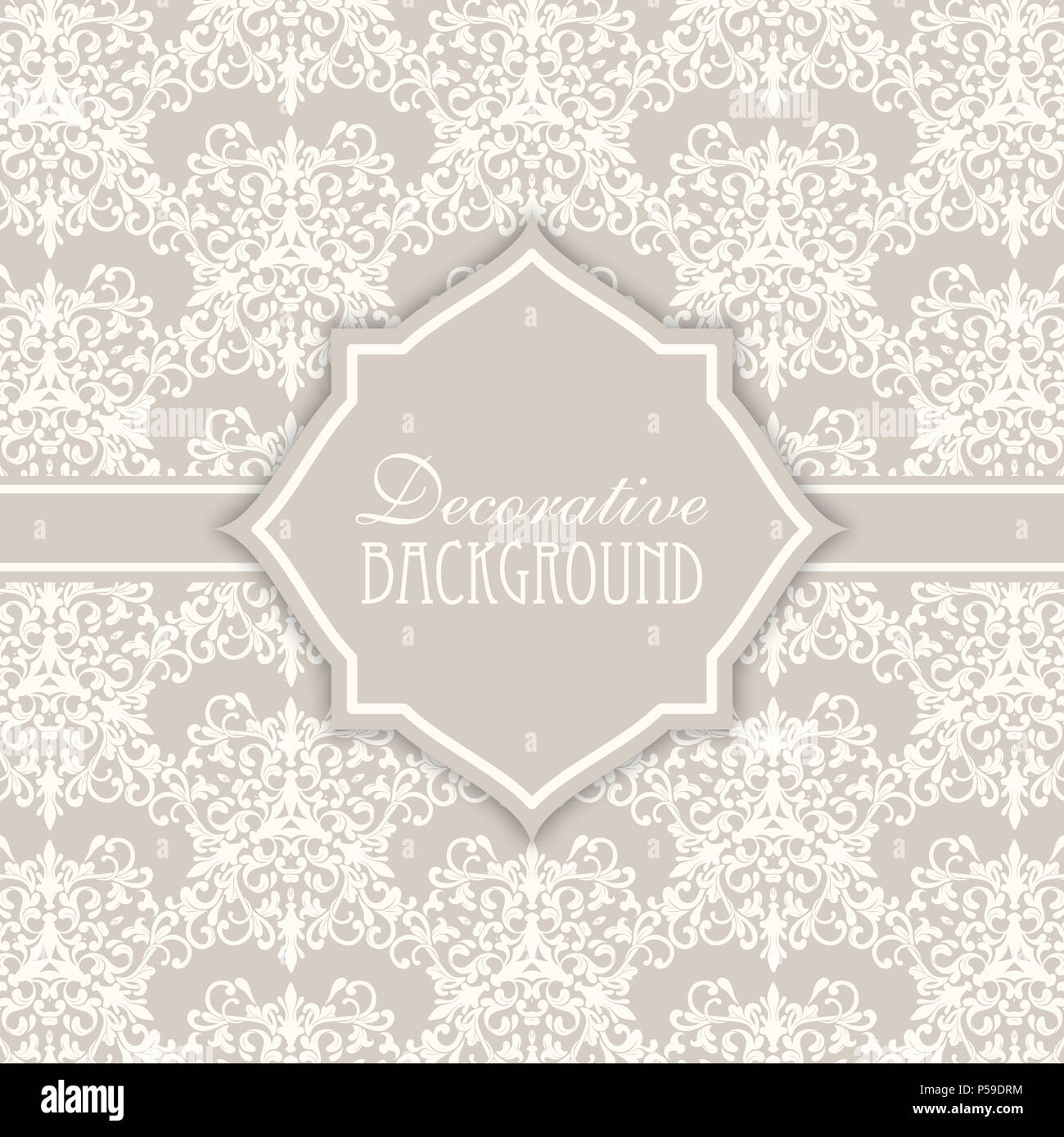 Damask vector hi-res stock photography and images - Alamy