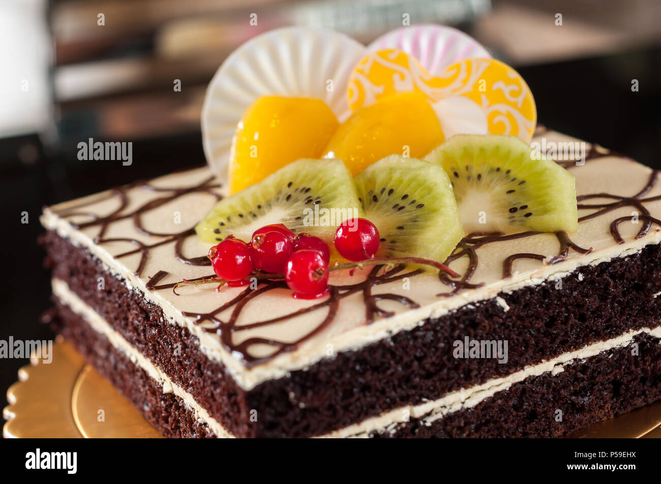 Devil cake hi-res stock photography and images - Alamy