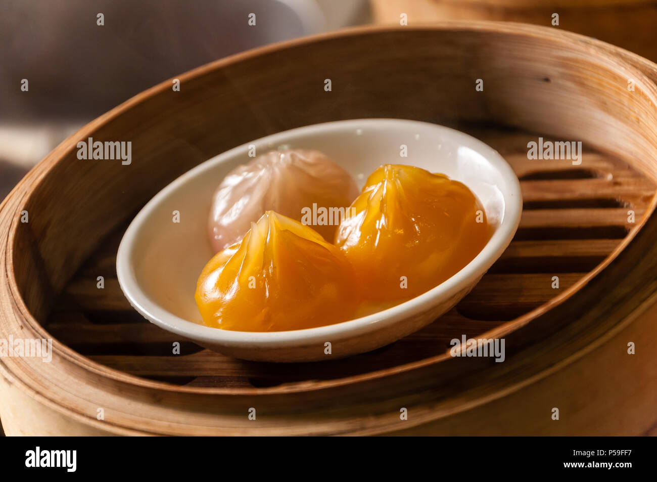 Stuffed steamed bun hi-res stock photography and images - Alamy