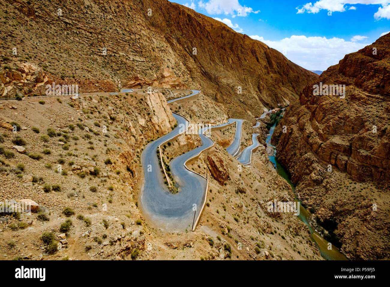 Steep winding road in hi-res stock photography and images - Alamy