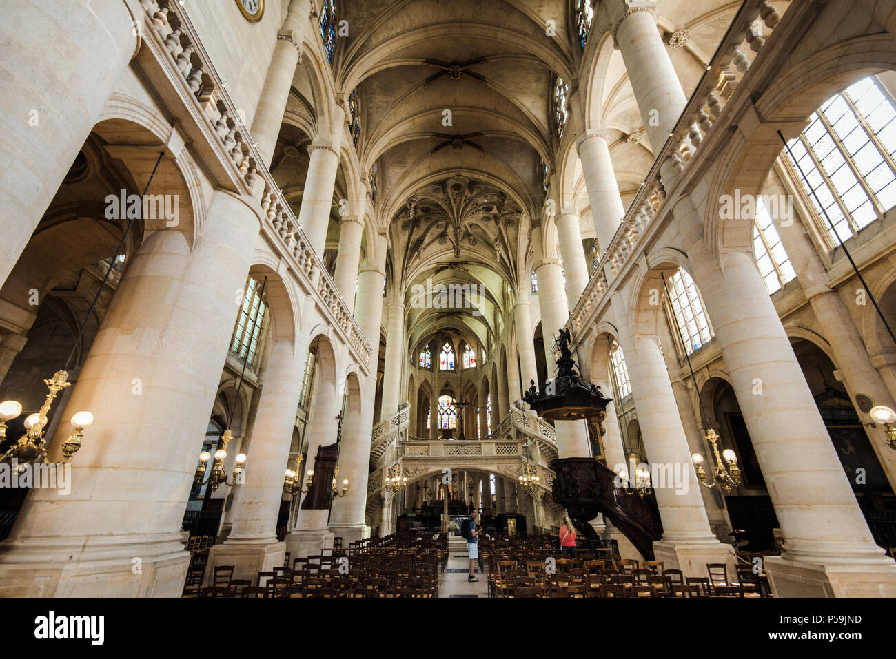Double stair arch hi-res stock photography and images - Alamy