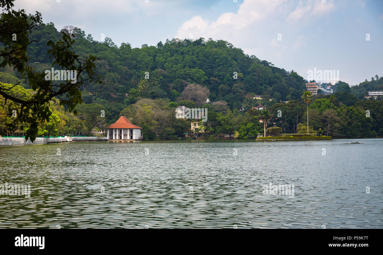 Panorama of the Kandy city on Sri Lanka Stock Photo - Alamy