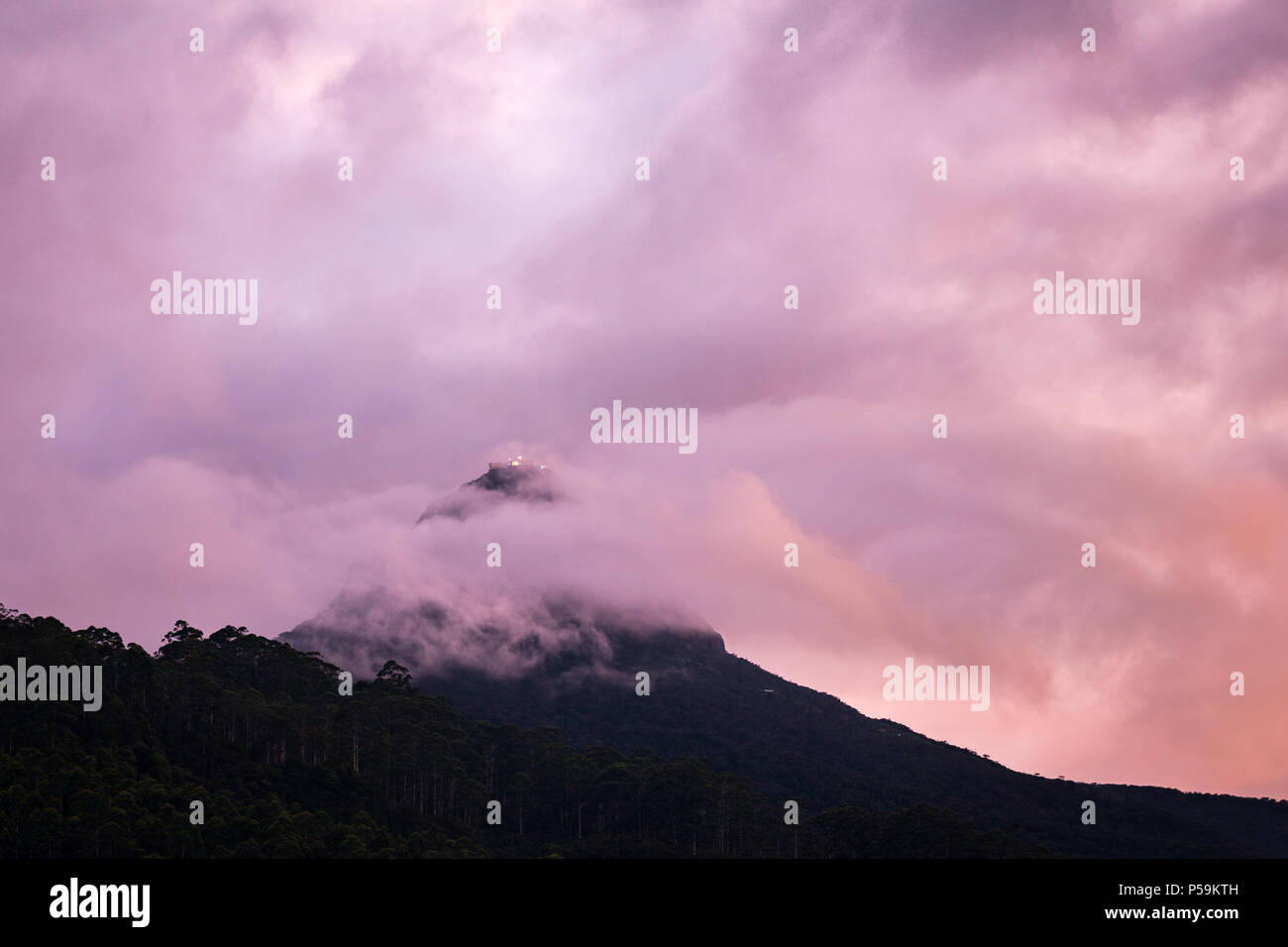 Climbing adams peak hi-res stock photography and images - Alamy