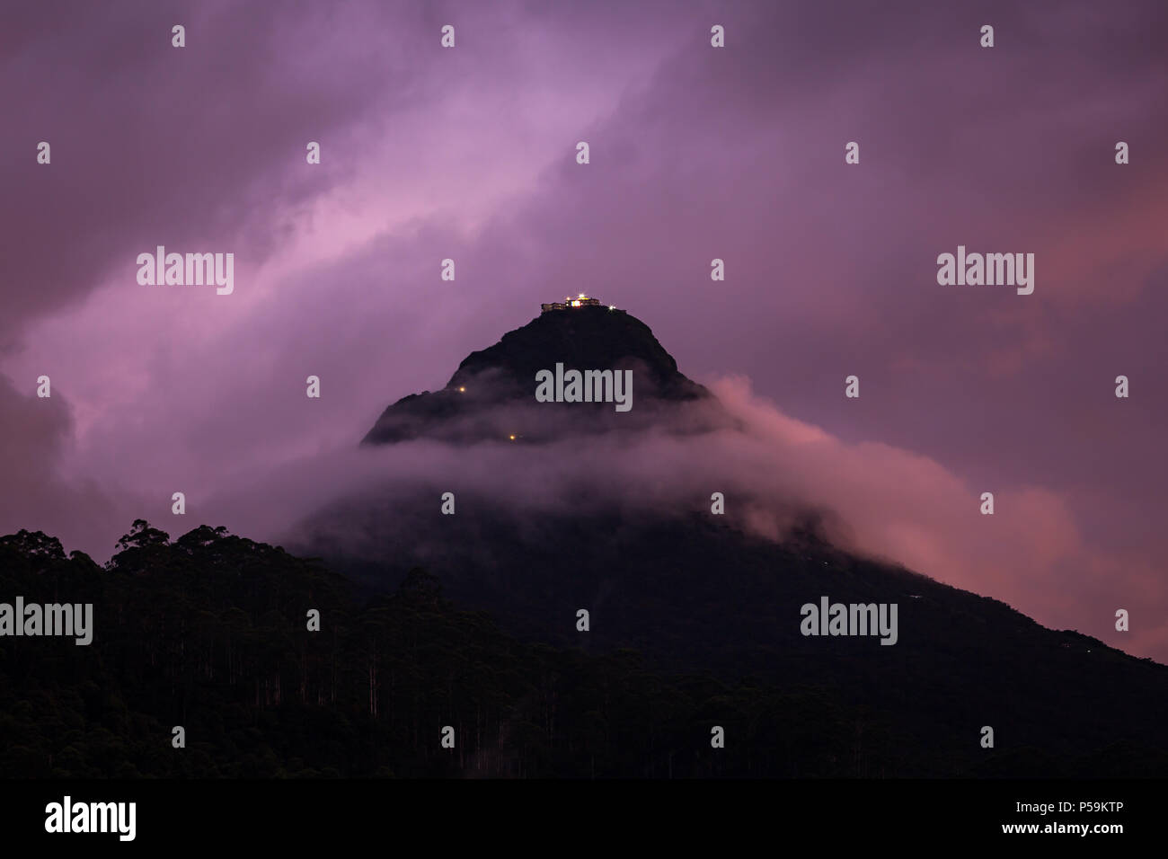 Climbing adams peak hi-res stock photography and images - Alamy