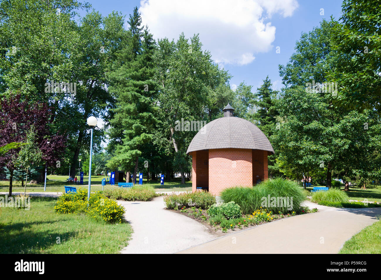 Lázně Hodonín, město Hodonín, Jihomoravský kraj, Česká republika / spa ...