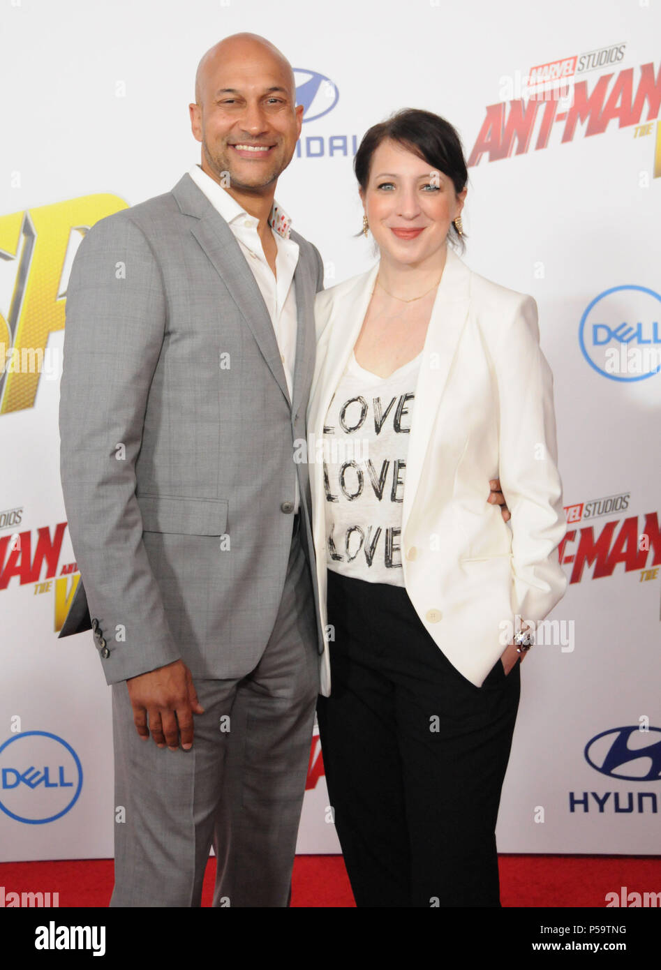 Los Angeles, California, USA . 25th June, 2018. (L-R) Actor Keegan ...