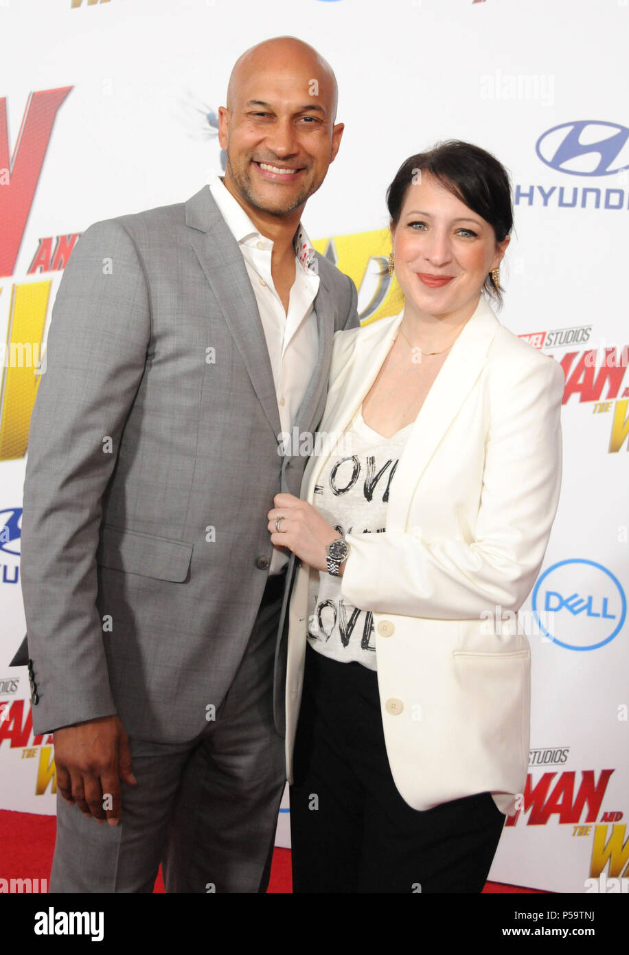 Los Angeles, California, USA . 25th June, 2018. (L-R) Actor Keegan ...