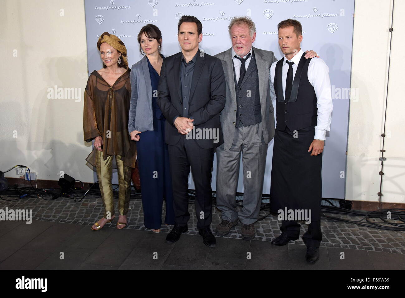 Deutschland. 26th June, 2018. Jacqueline Bisset, Emily Mortimer, Matt ...