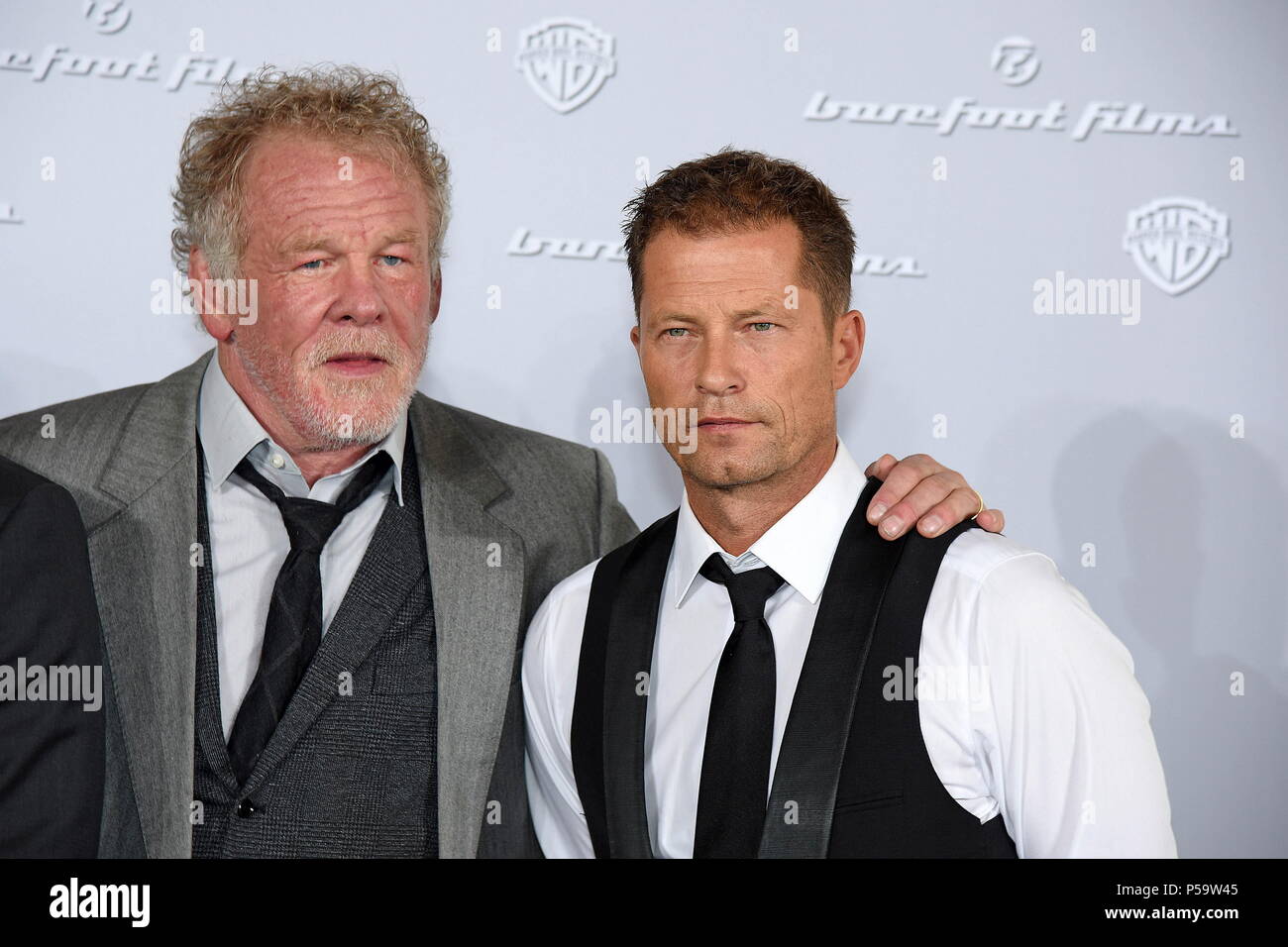 Deutschland. 26th June, 2018. Nick Nolte, Til Schweiger/Photocall HEAD ...